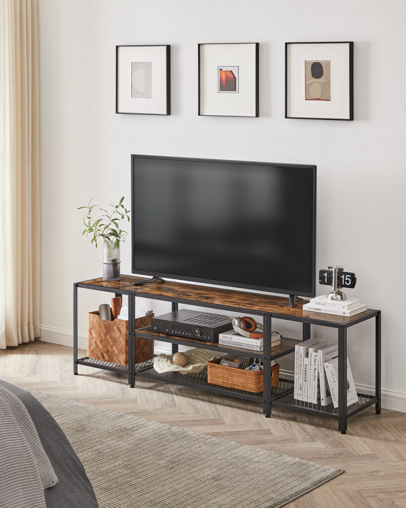 Rack tv Grand Estilo Industrial | Muebles Vasagle Chile